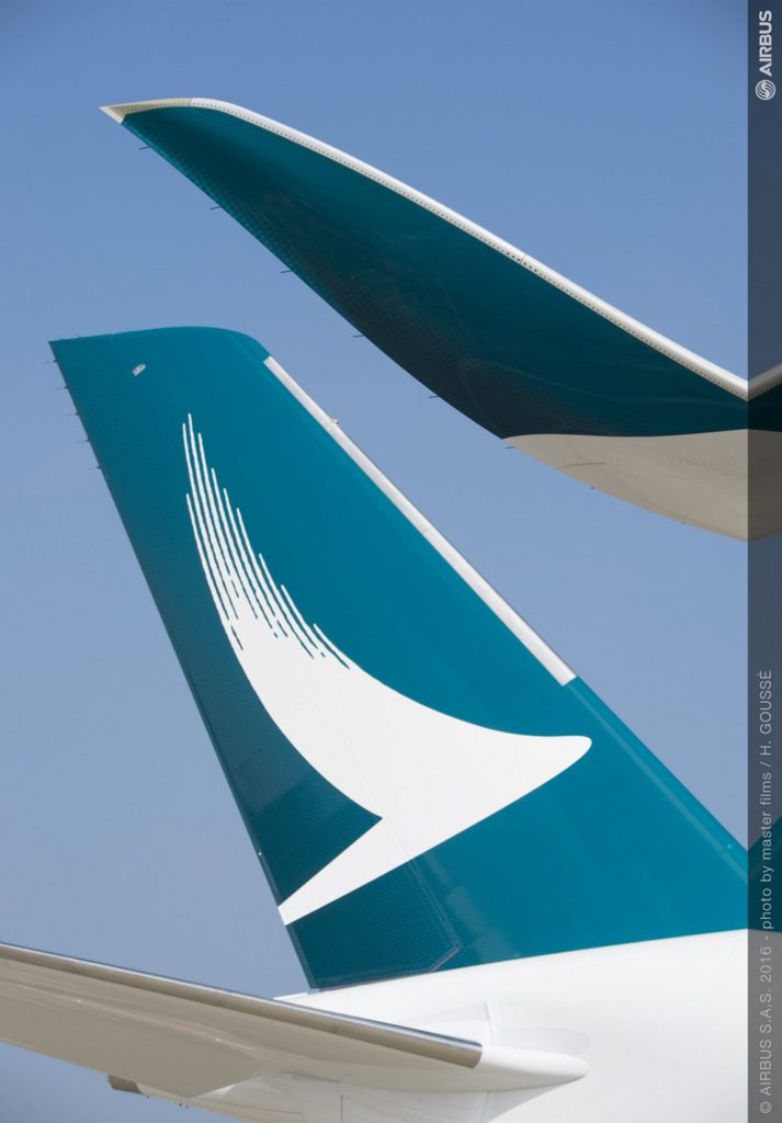 A350-900_Cathay_Pacific_details_VTP_and_wing | sky-budget スカイバジェット